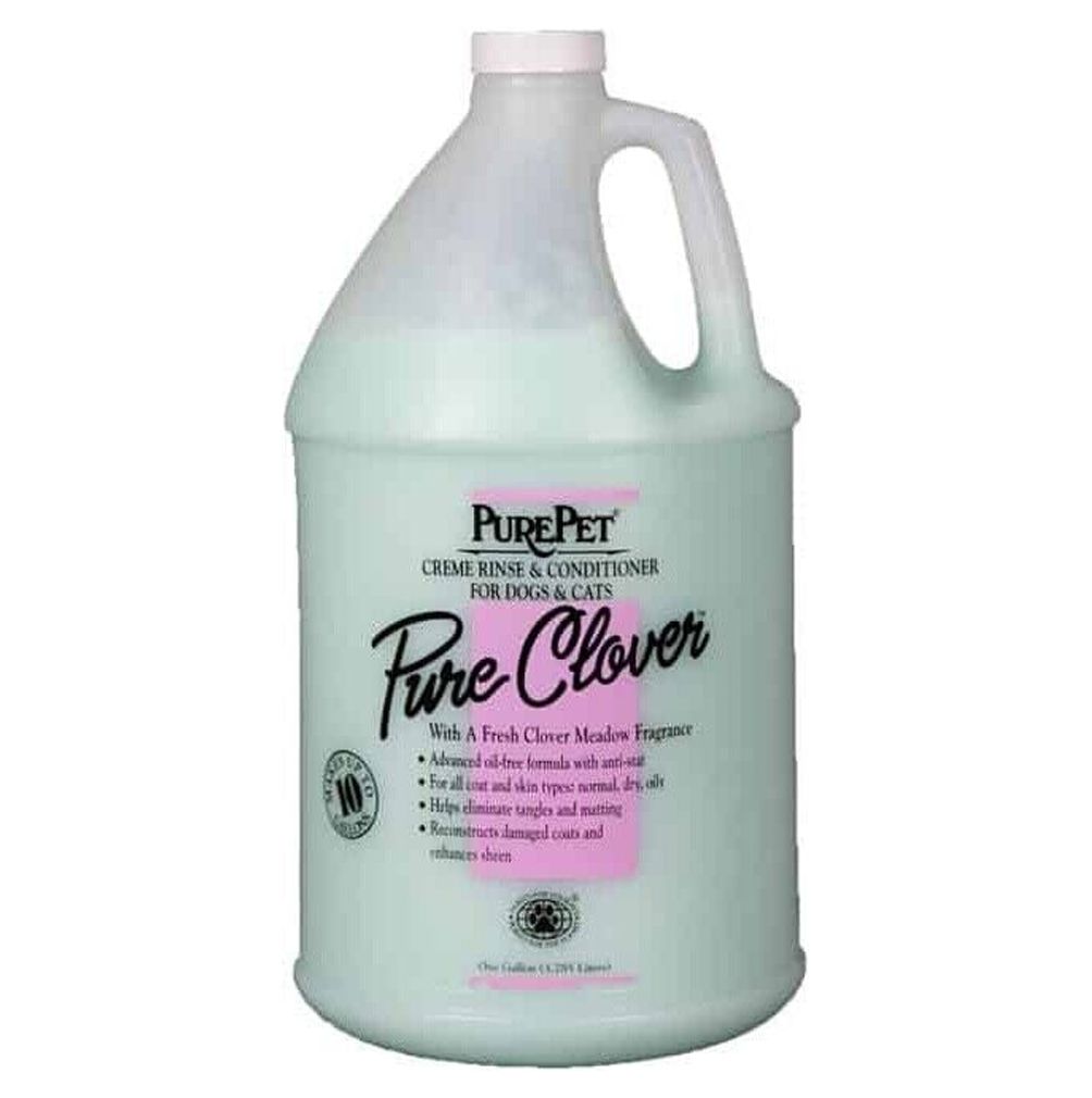 PurePet Pure Clover Field Dog and Cat Creme Rinse Conditioner Dilutes ...