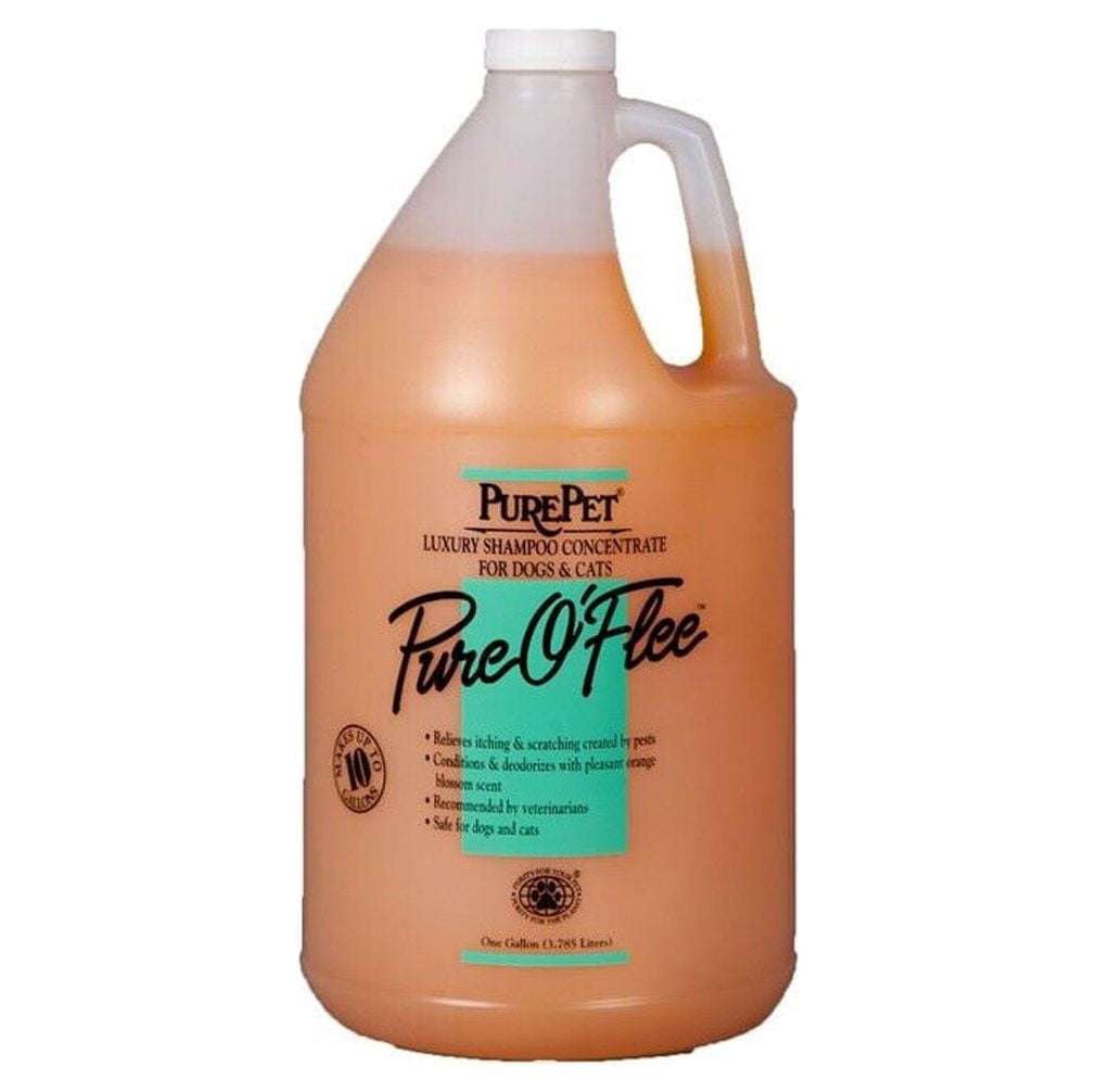 PurePet Pure O'Flee Dog and Cat Conditioning Shampoo Concentrate ...