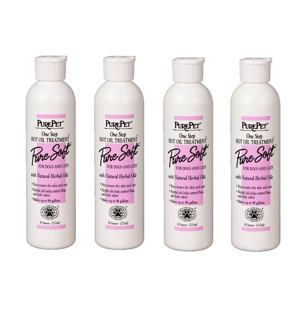 PurePet Pure Soft One Step Hot Oil Treatment for Dogs and Cats High ...