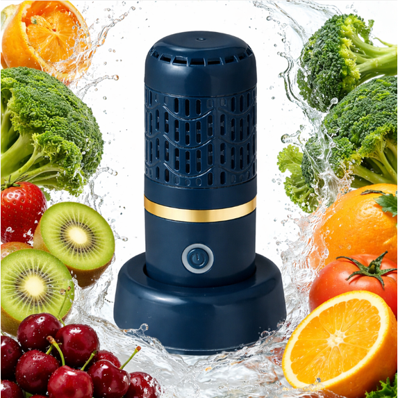 PurePod Produce Cleaner Portable Fruit and Vegetable Cleaning Machine ...