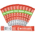 Pureprosticks 24 Pack Of Low Sugar 100 Grass Fed Beef Sticks