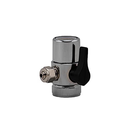 Puresec Kitchen Sink Faucet Diverter Valve Black Lever Type With M22