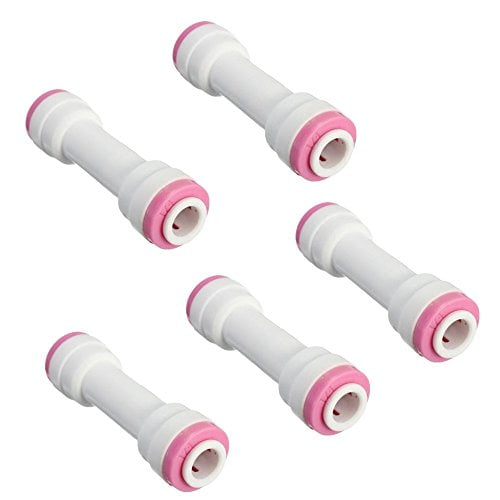 PureSec Plastic Quick Fitting Straight Inline Check Valve for Tubing OD ...