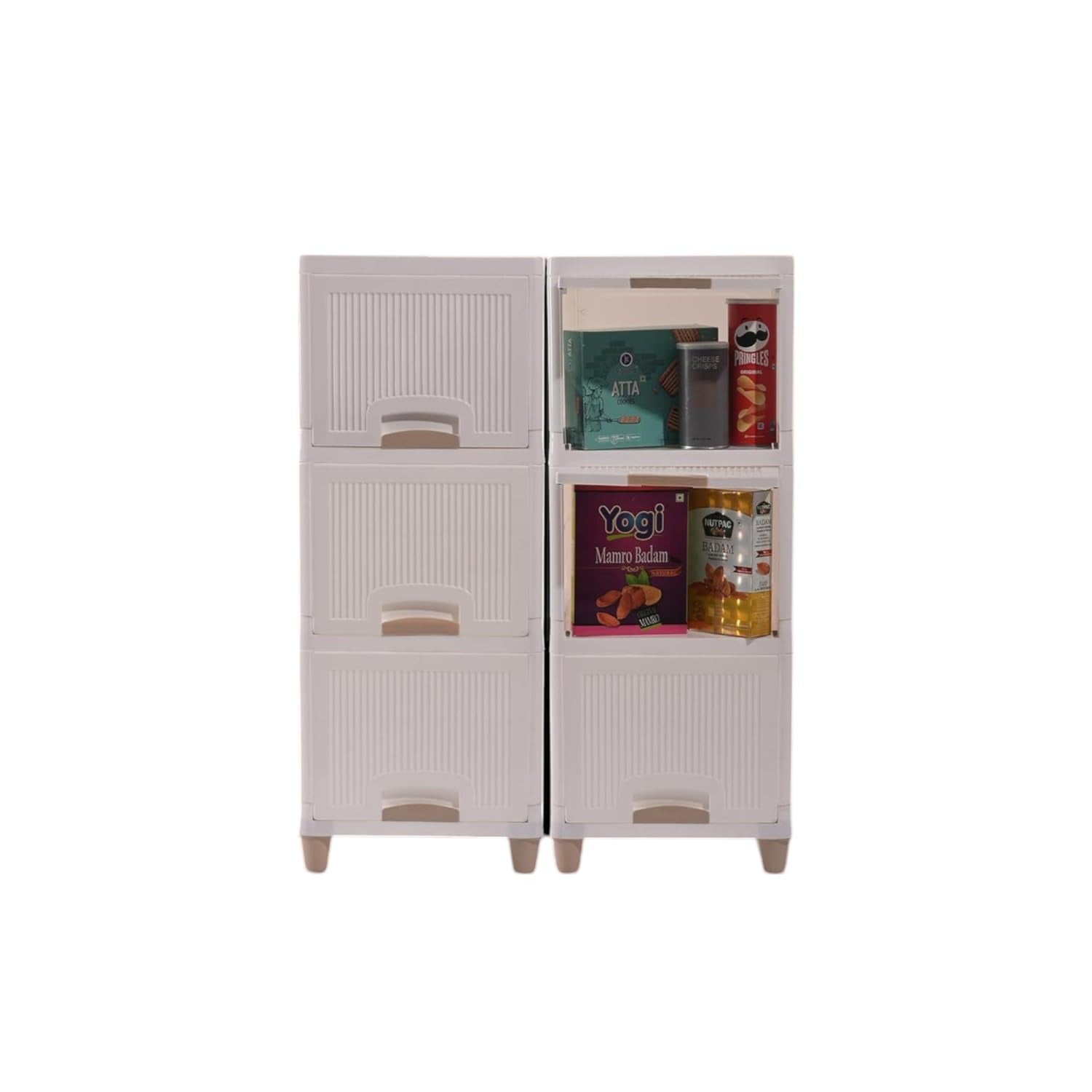 PureSell 3 Units Modular Cabinet Storage Organizer 33 Stackable ...