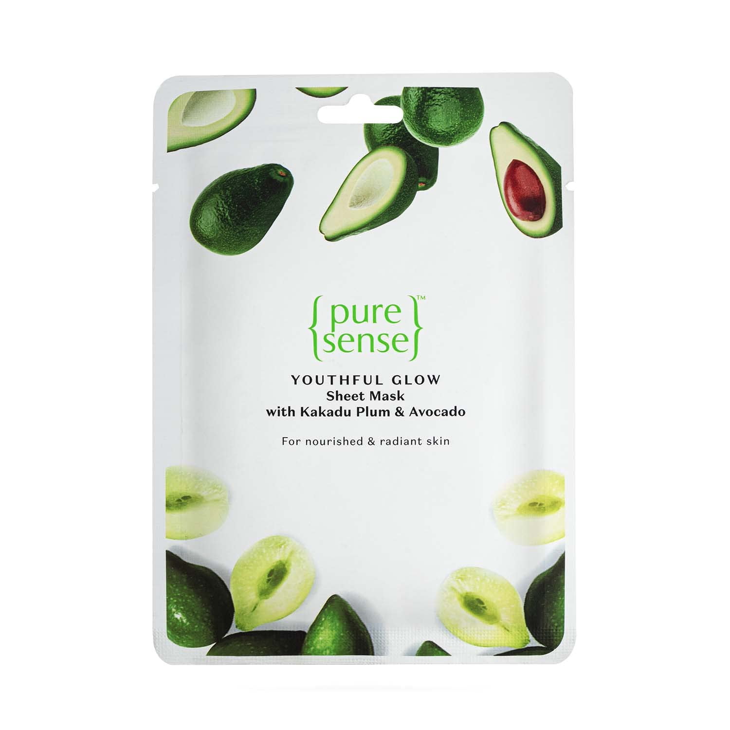 PureSense Anti Ageing Sheet Mask with Avocado & Kakadu Plum | 100% ...