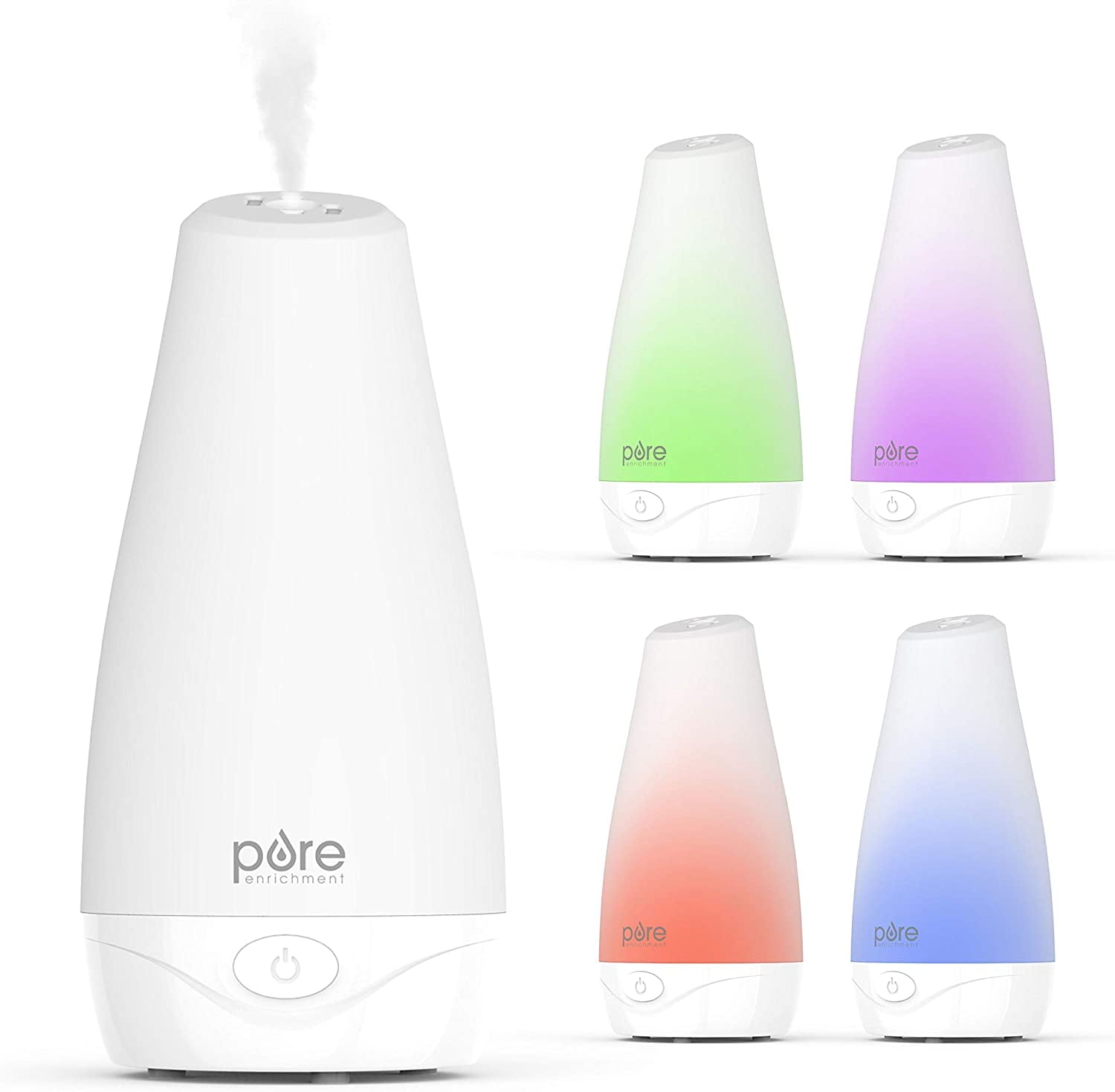 PureSpa Essential Oil Diffuser - Compact Ultrasonic Aromatherapy ...