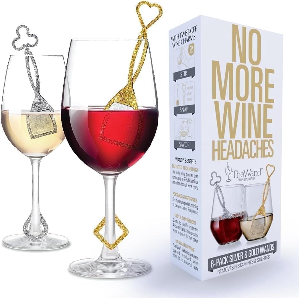 PureWine Silver & Gold Wand Filters Histamines and Sulfites - May ...