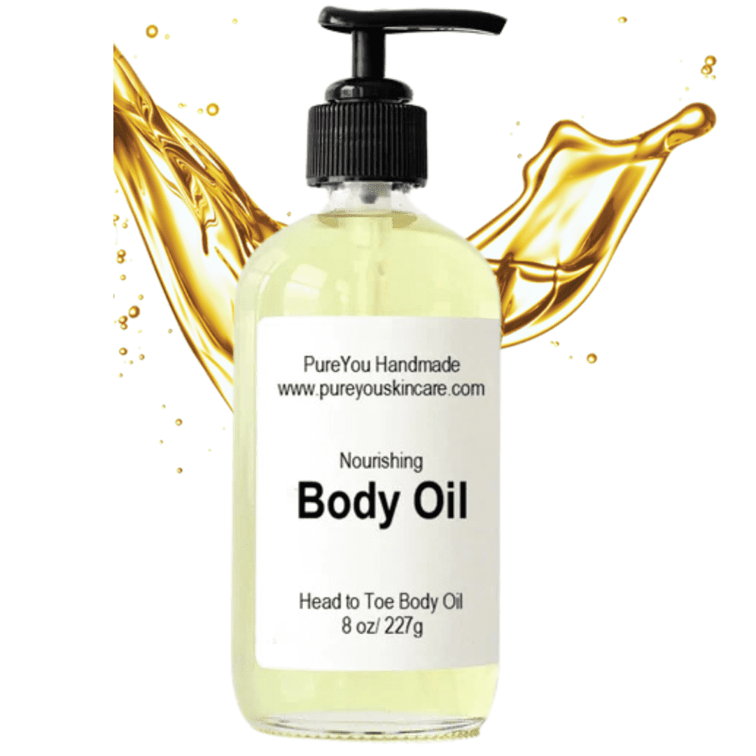 PureYou Handmade Multi-Purpose Body Oil for Stretch Marks, Uneven Skin ...