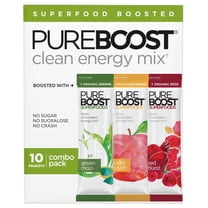 Pureboost Clean Energy Booster, Berry Boost 30 Count, Refreshing Energy ...