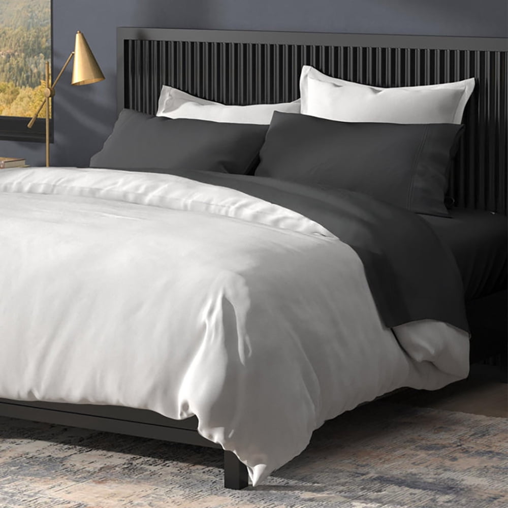 Purecare Bamboo Rayon Shadow Bed Sheets In Queen - Walmart.com
