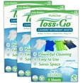 Purecise Clean Toss & Go Laundry Sheets, No-Mess, Eco-Friendly Laundry ...