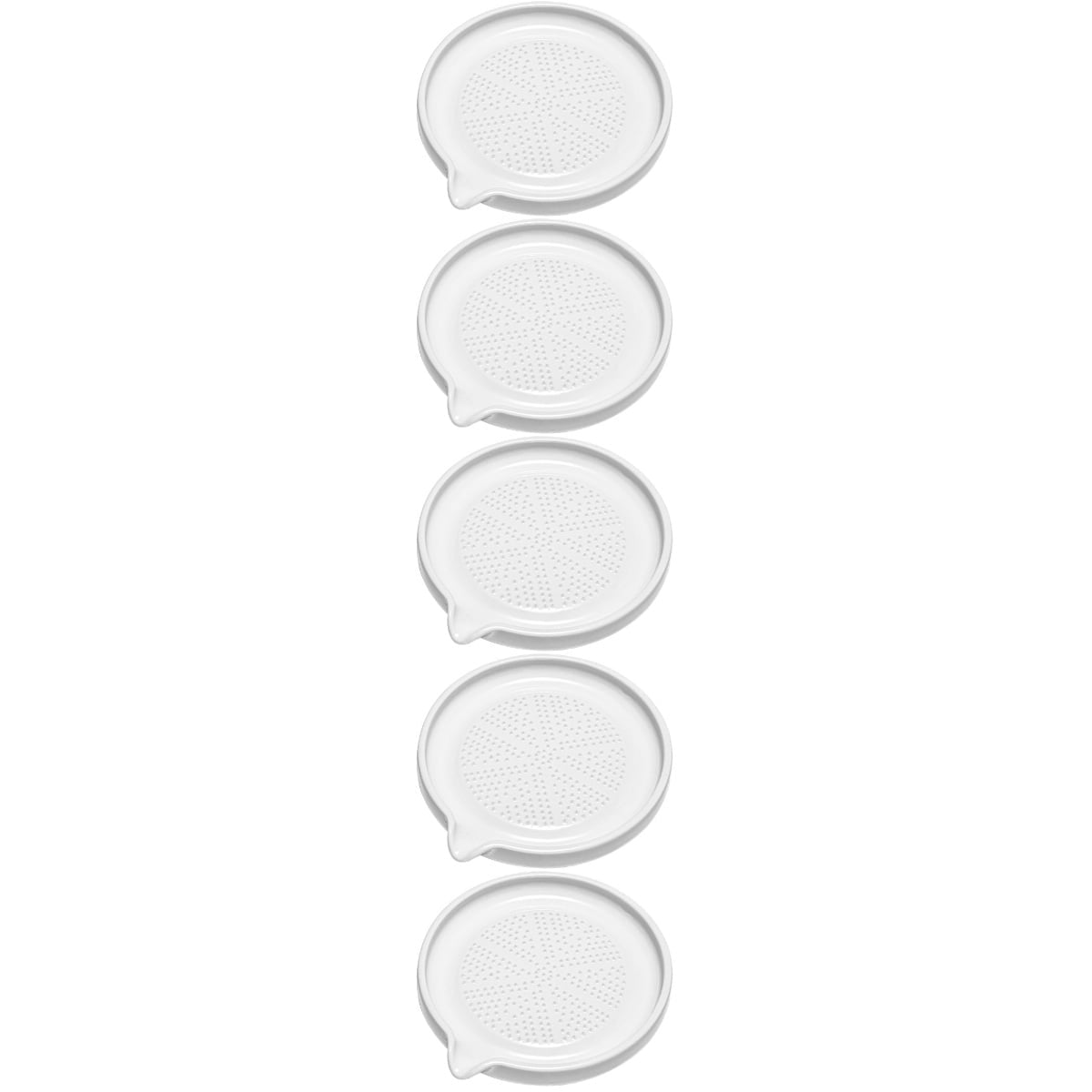 Puree Grinder Garlic Grater Plate Ceramic Set of 5 Food Blenders ...