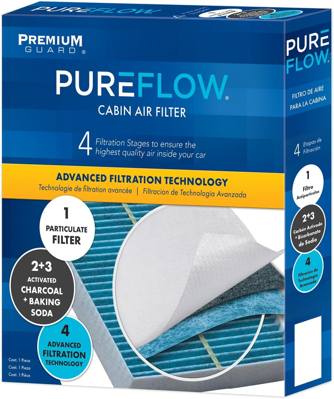 PG Cabin Air Filter PC99857X | Fits 2021-2025 Volkswagen ID.4, 2022 ...