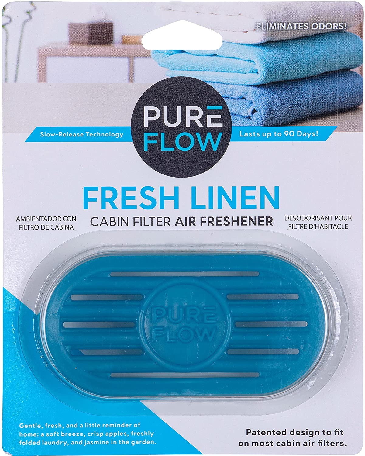 Premium Guard Cabin Air Filter Air Freshener, Fresh Linen Aroma, Odor ...