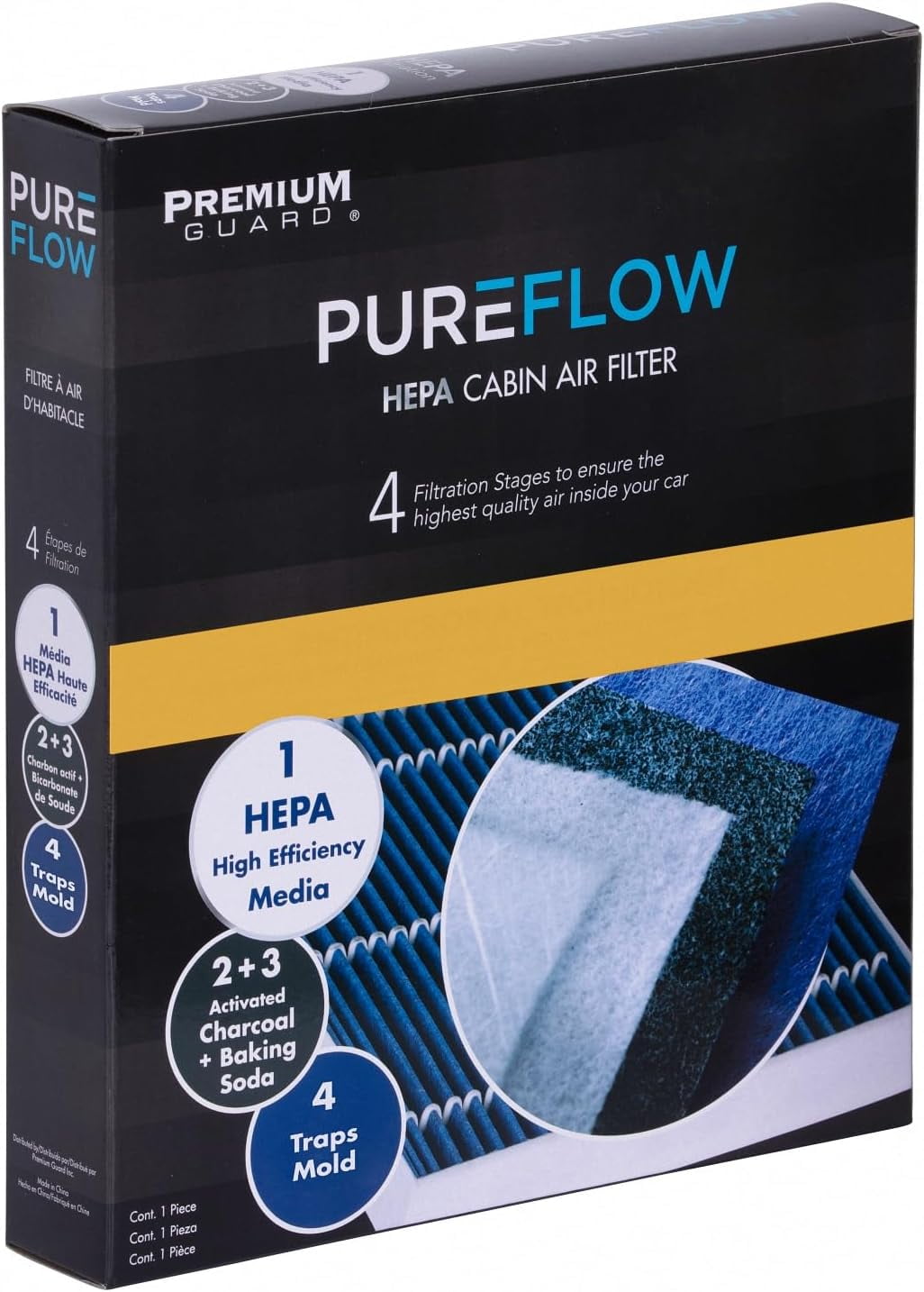 Pureflow HEPA Cabin Air Filter PC99525HX | Fits 2020-22 Hyundai ...