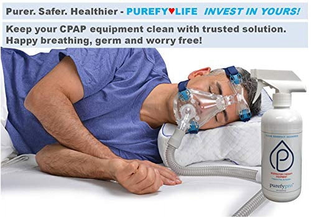 Purefypro CPAP Cleaner and Sanitizer Spray (16oz, 2pk). No Rinse. No ...