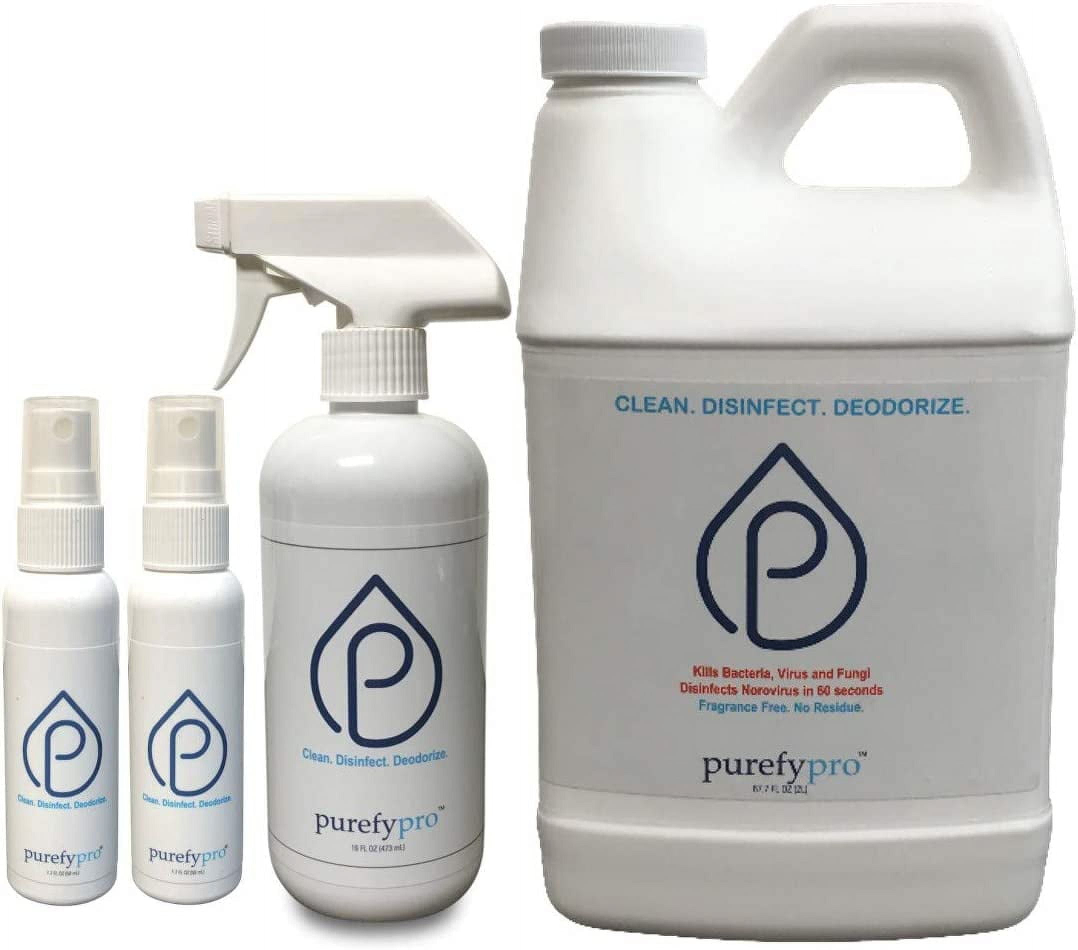 Purefypro Disinfectant Package - Kills 99.9999% Viruses Norovirus, HIV ... Purefypro Disinfectant Package - Kills 99.9999% Viruses Norovirus, HIV ...