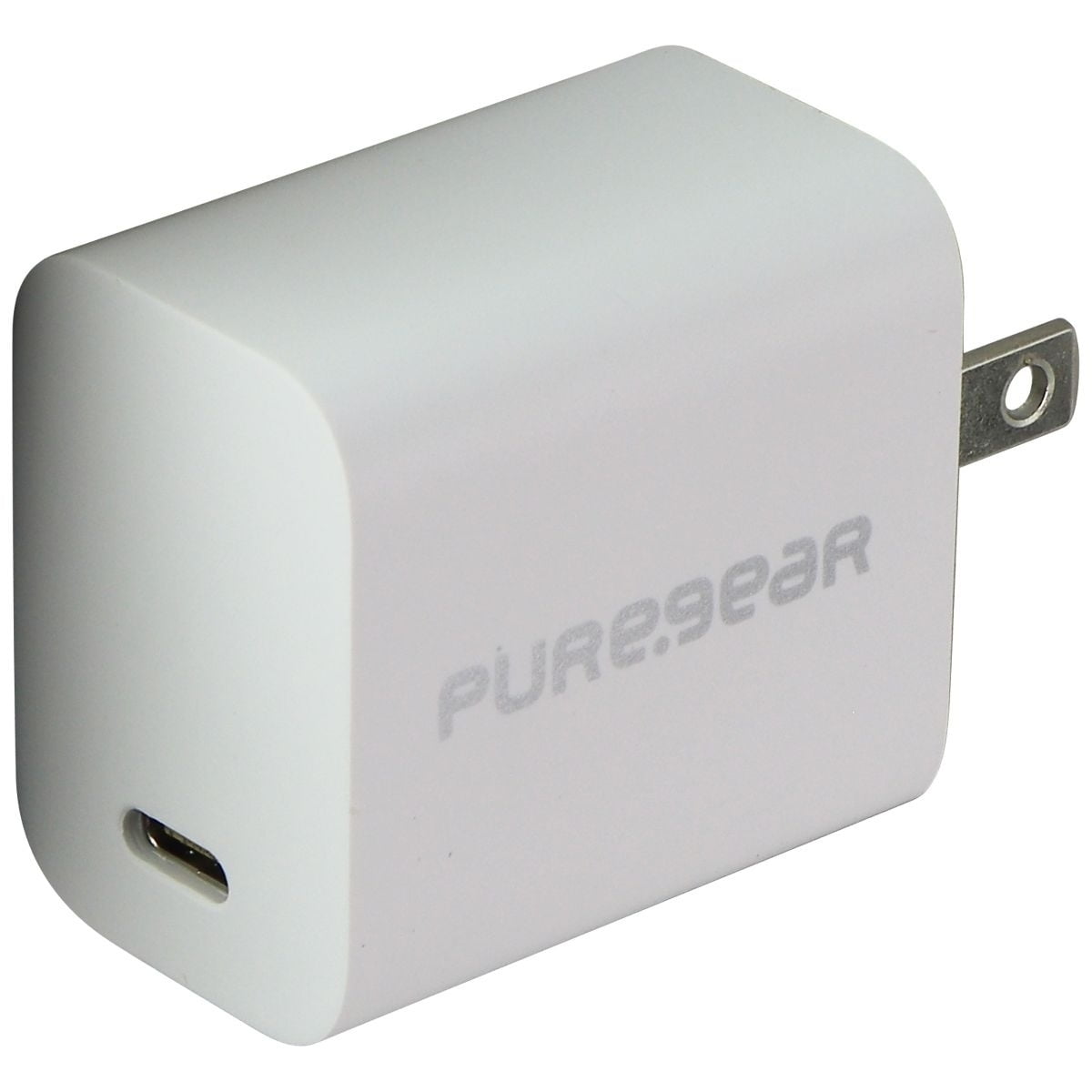 Puregear Lightspeed 20w Single Usb-C Pd Wall Charger + Usb-C To Usb-C Cable White - Walmart.com