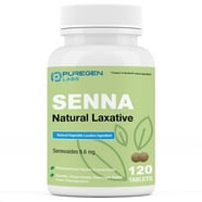 Senna Laxatives for Constipation 8.6 mg 100 Tablets | Generic for ...