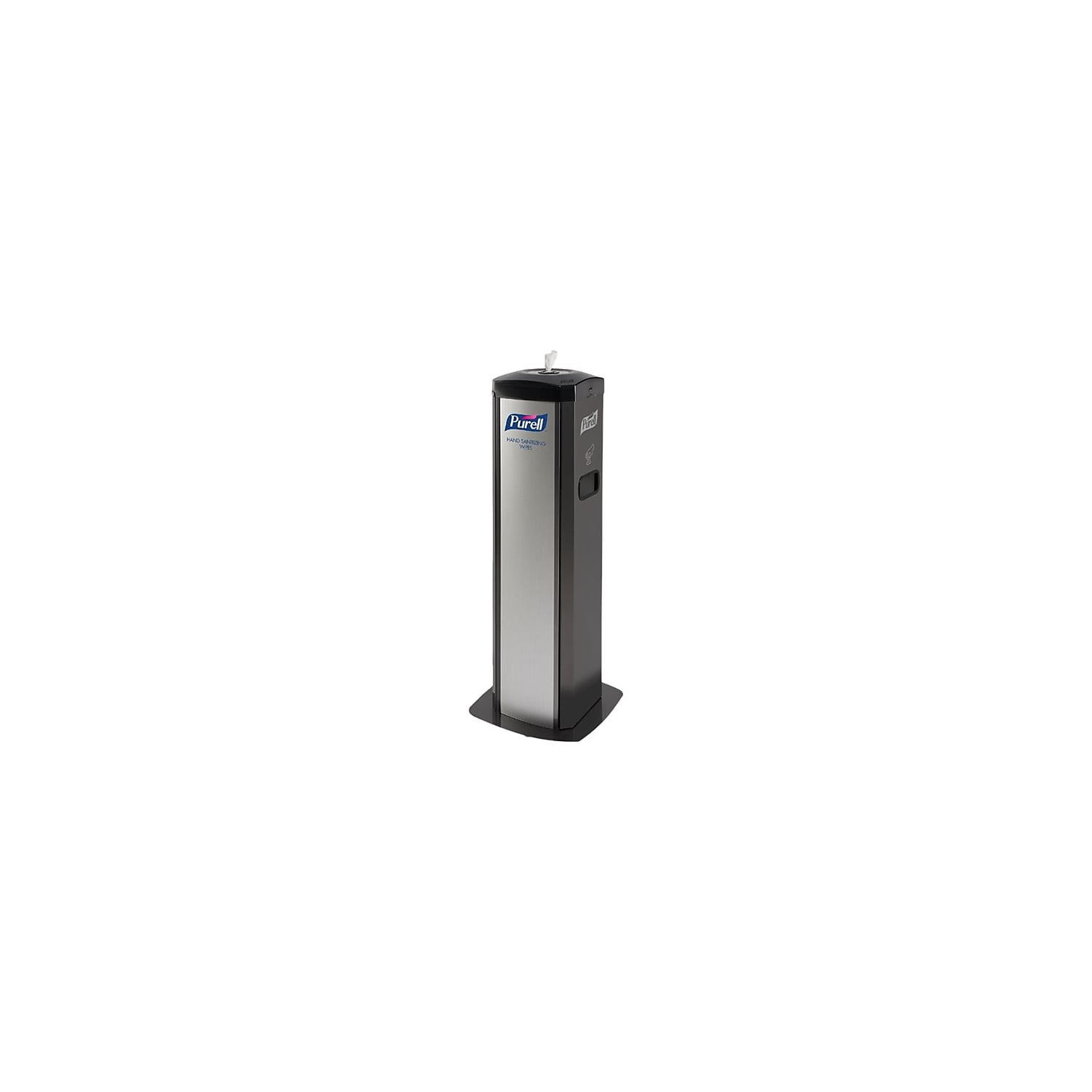 Purell Hand Sanitizing Wipes Station,15 1/2" W 9114-01-SLVHSW - Walmart.com