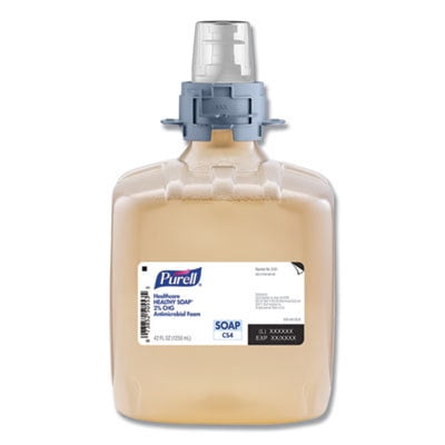 Purell Healthcare HANDWASH 2% CHG Antimicrobial Foam Fragrance-Free 3Ct ...