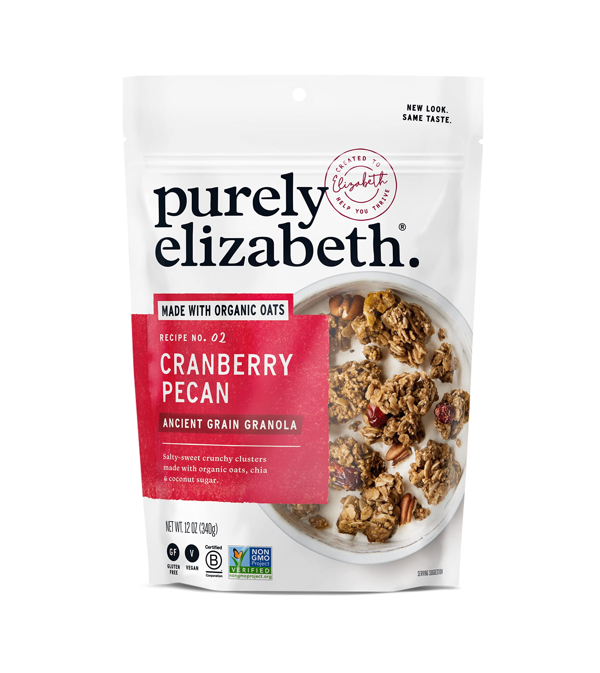 Purely Elizabeth Ancient Grain Granola, Certified Gluten-Free, Vegan ...