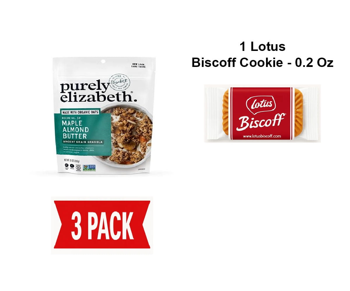 Purely Elizabeth Maple Almond Butter Granola, Made With Organic Oats ...