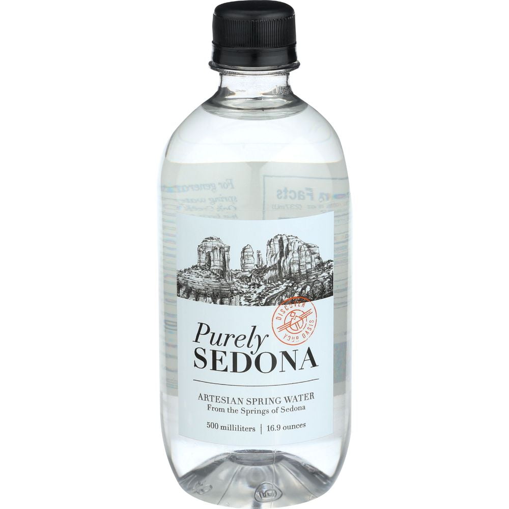 Purely Sedona Artesian Spring Water (24 Pack) 16.9 fl oz - Walmart.com