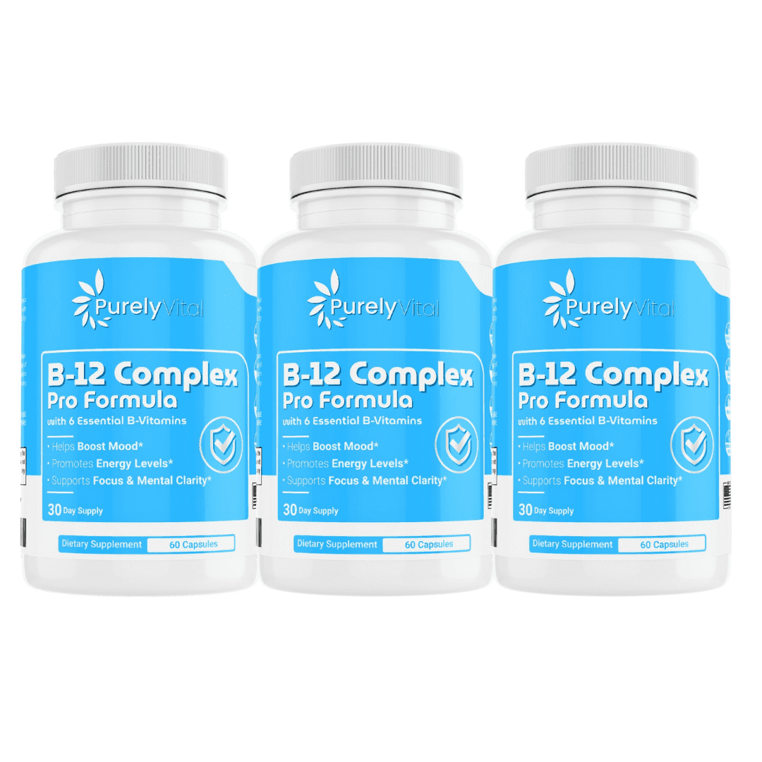 Purely Vital B-12 Complex Pro Formula Advanced Energy & Metabolism ...