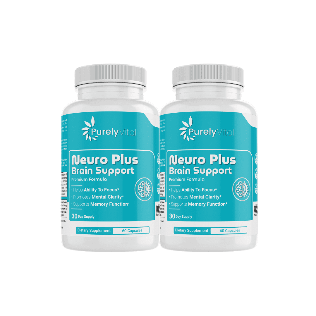 Purely Vital Neuro Plus Brain Support Cognitive & Focus Formula ...