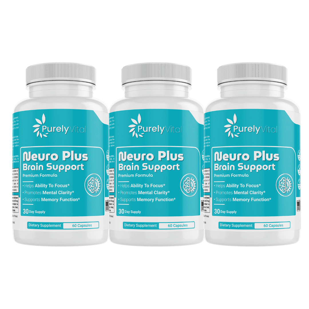 Purely Vital Neuro Plus Brain Support Cognitive & Focus Formula ...
