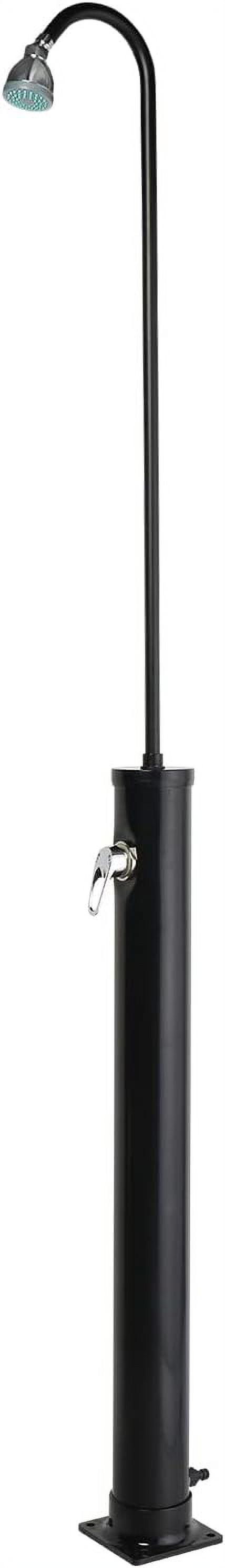 PurelyGoods Solar Heated Shower,2-Section with Shower Head，for Outdoor ...