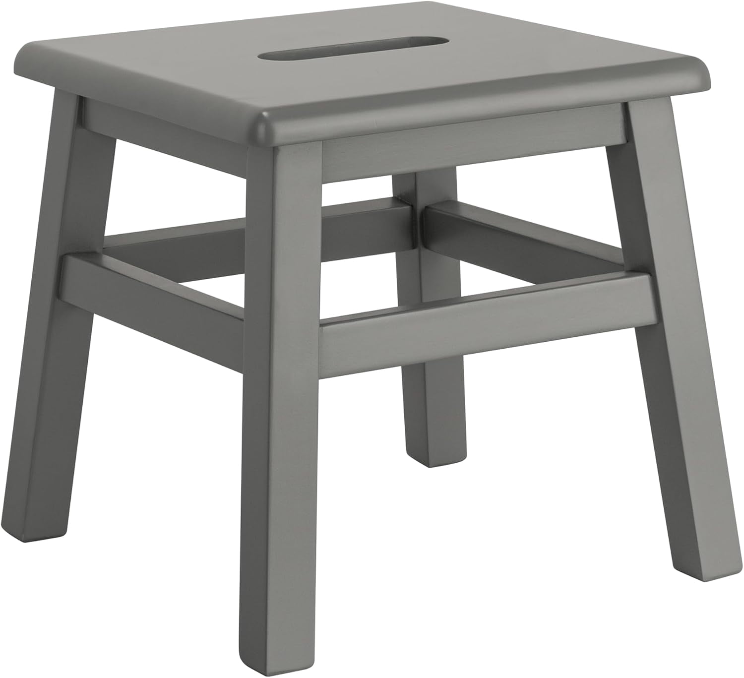 PurelyGoods Solid Hardwood Step Stool for Adults and Kids, 12.25 Inches ...