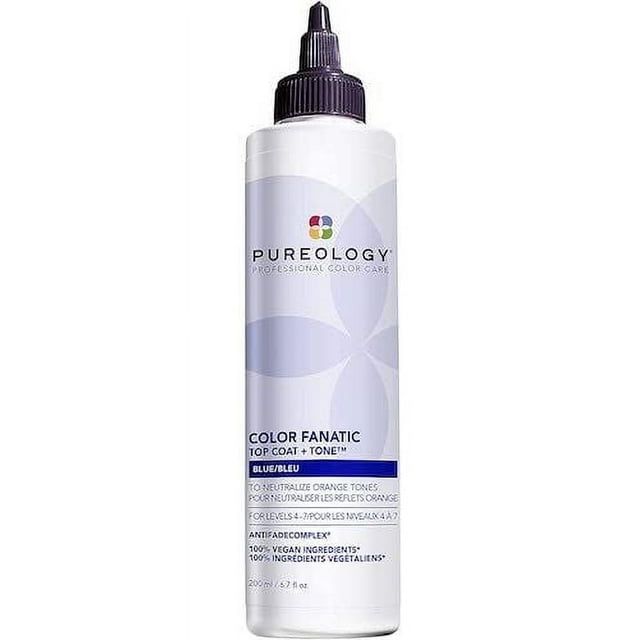 Pureology Color Fanatic Blue Top Coat + Tone for Dark Blonde to ...