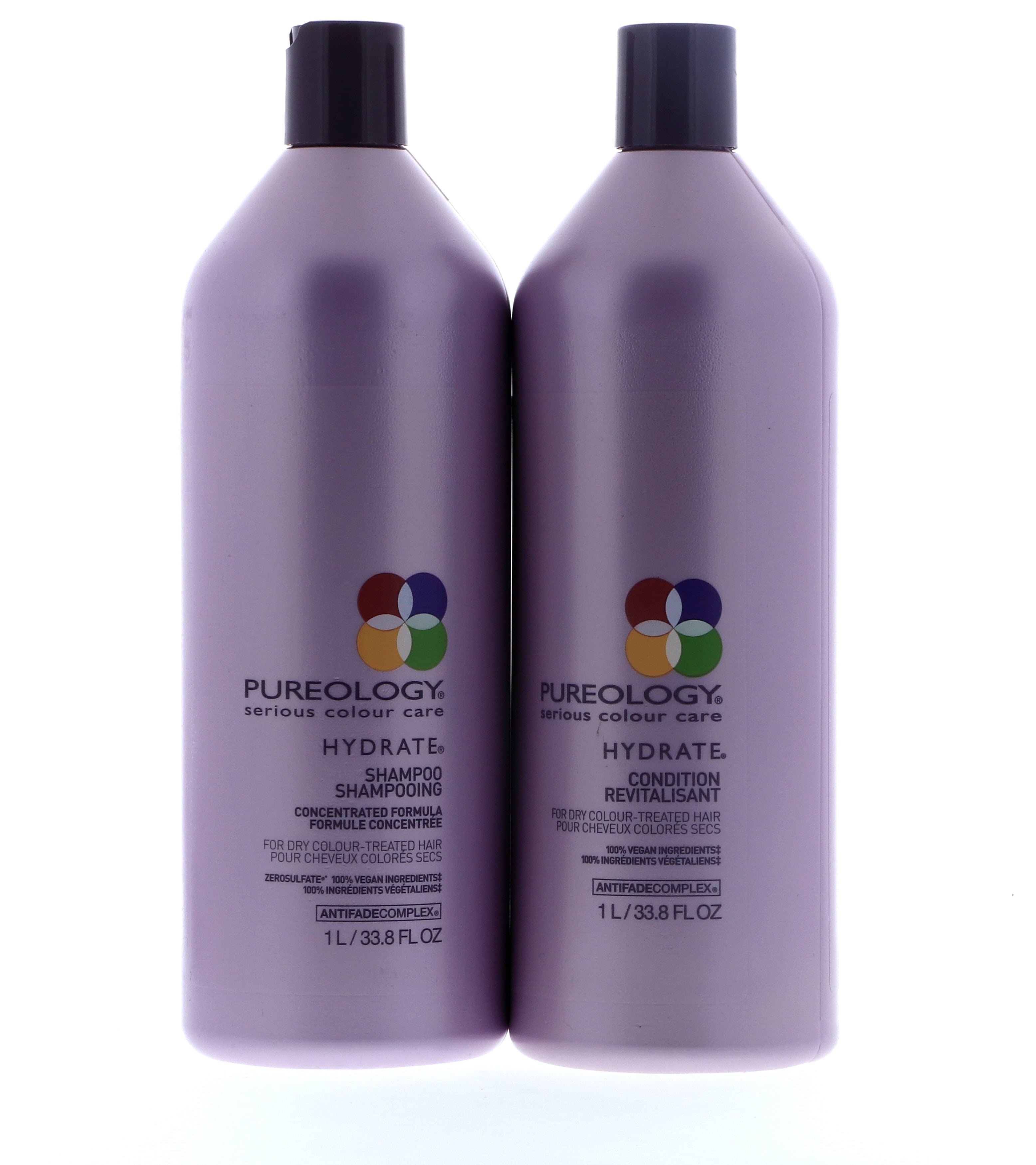 Pureology Hydrate Moisturizing Shampoo and Conditioner Duo, 33.8 oz Each - Walmart.com