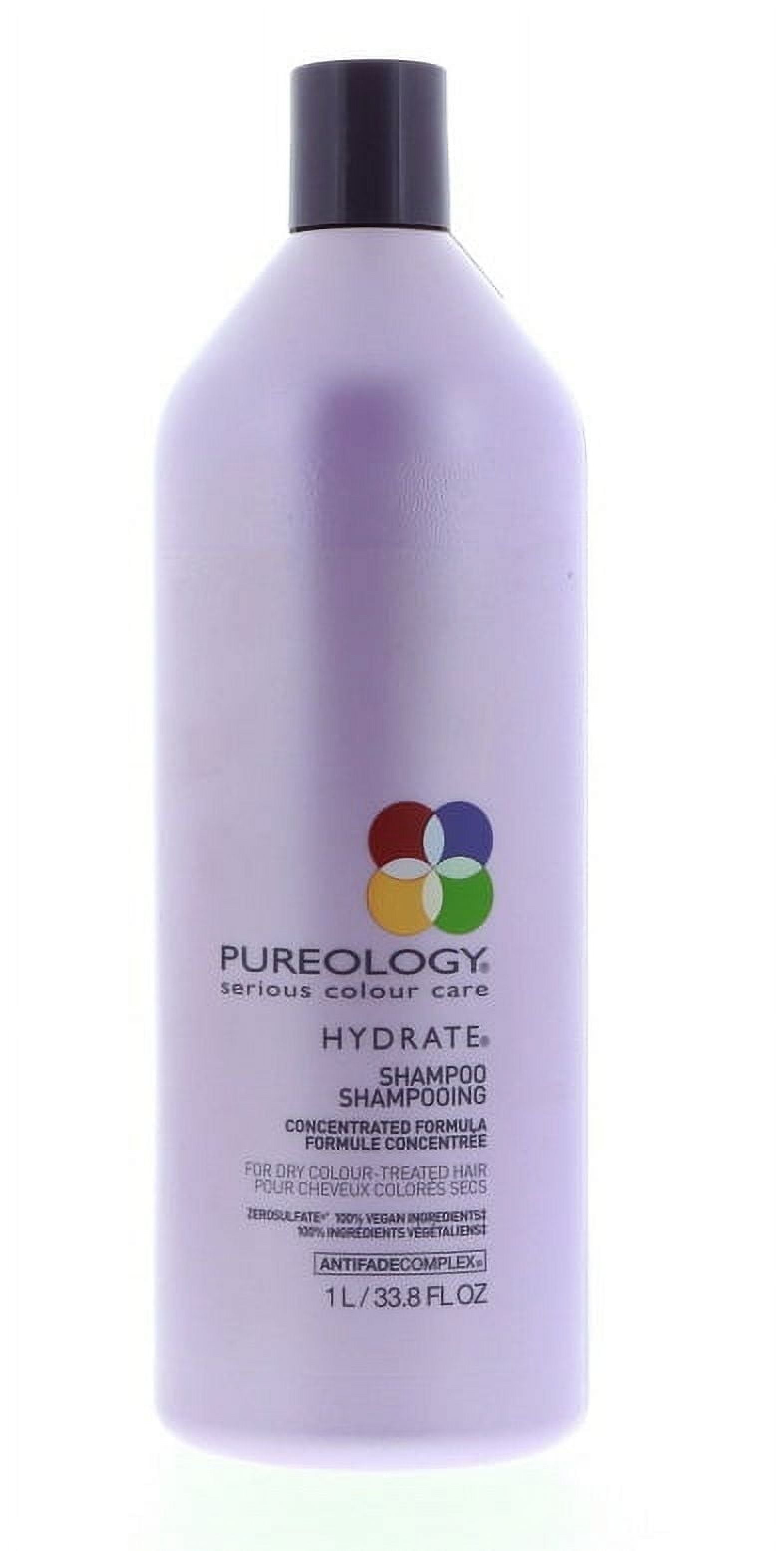 Pureology Hydrate Shampoo, 33.8 oz, Essential for Color Treated Hair ...