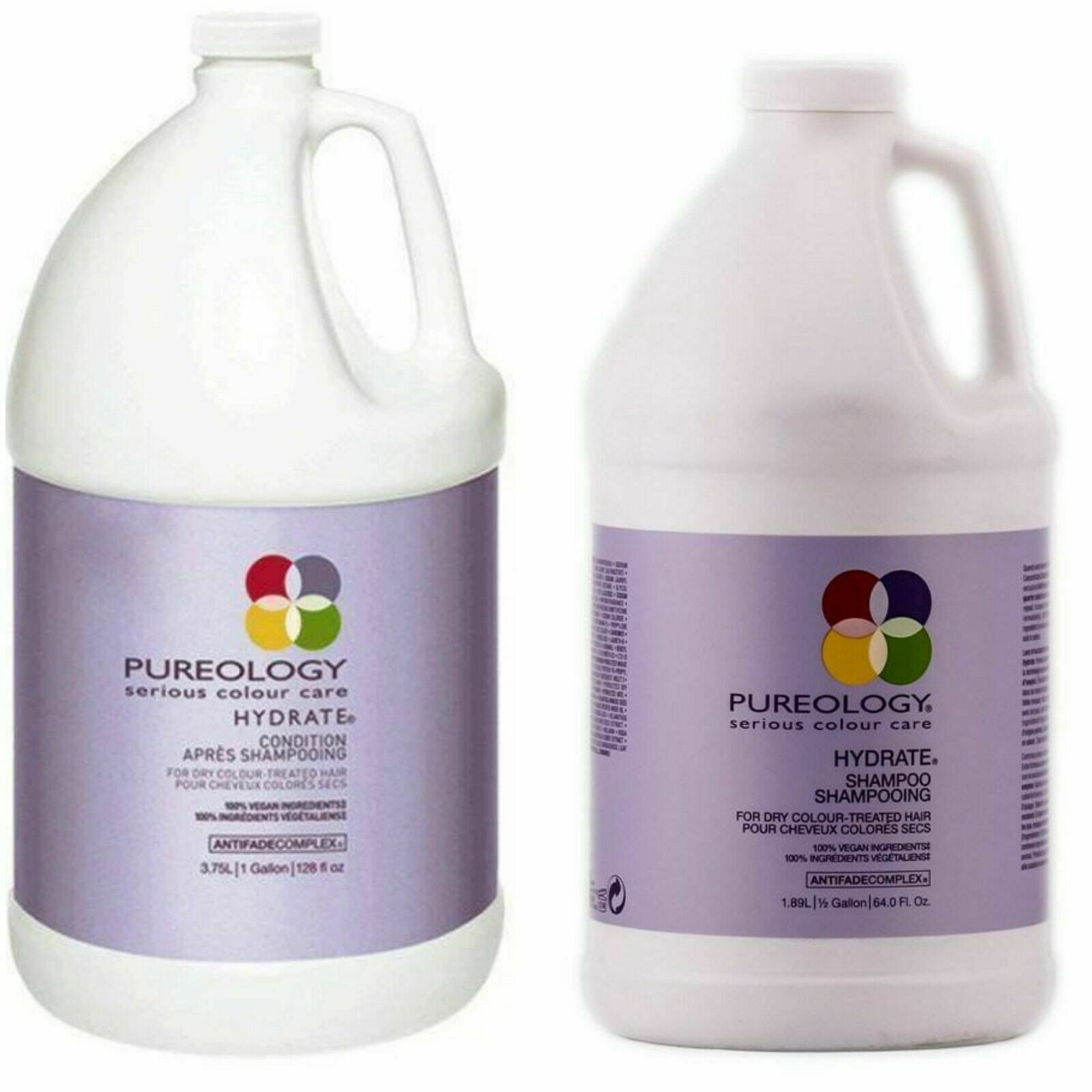 Pureology Hydrating Shampoo and Conditioner Gallon Duo Set for Dry ...