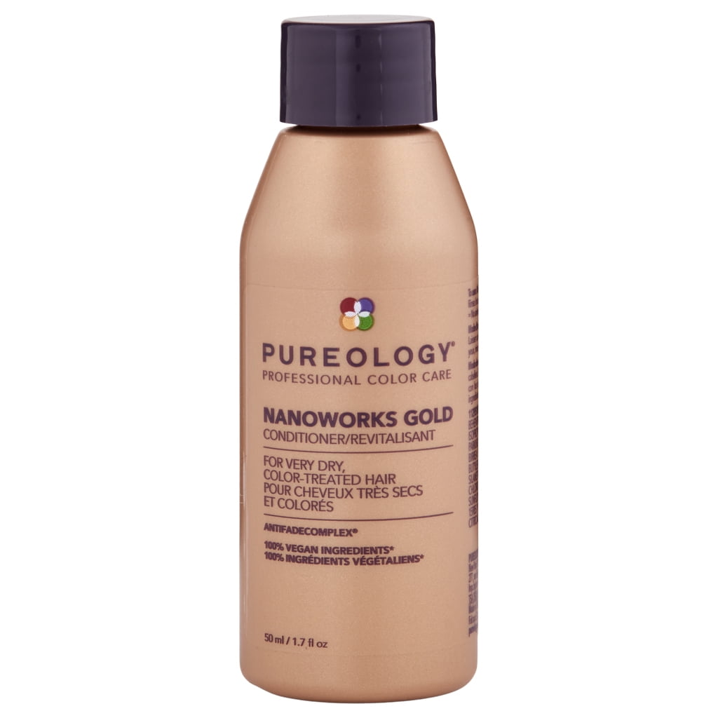 Pureology Nanoworks Gold Conditioner 1.7 oz / 50 ml - Walmart.com
