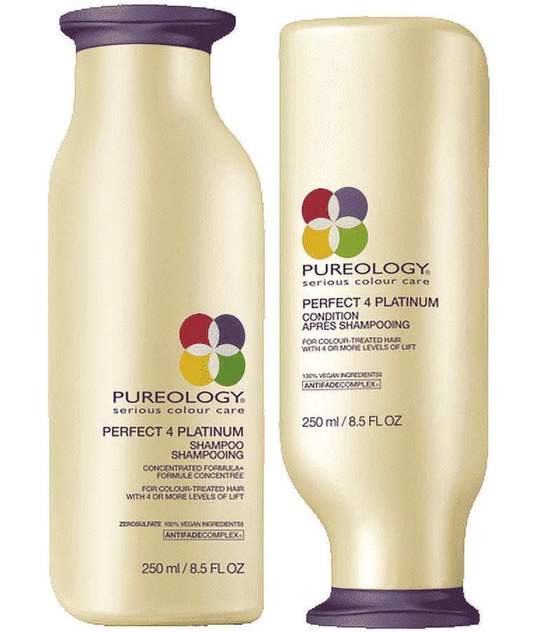 Pureology Perfect 4 Platinum Shampoo & Conditioner 8.5 Oz Set - Walmart.com