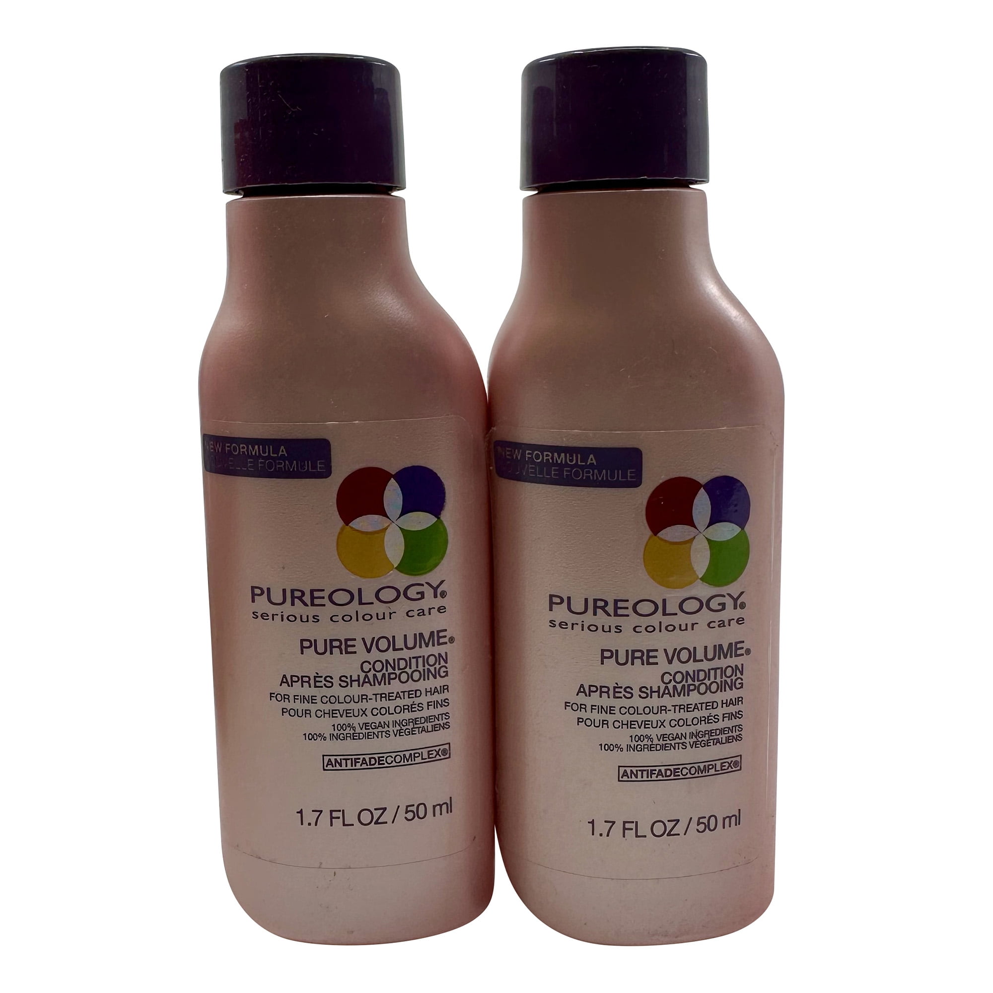Pureology Pure Volume Conditioner Fine Color Treated Hair 1.7 oz Set of ...