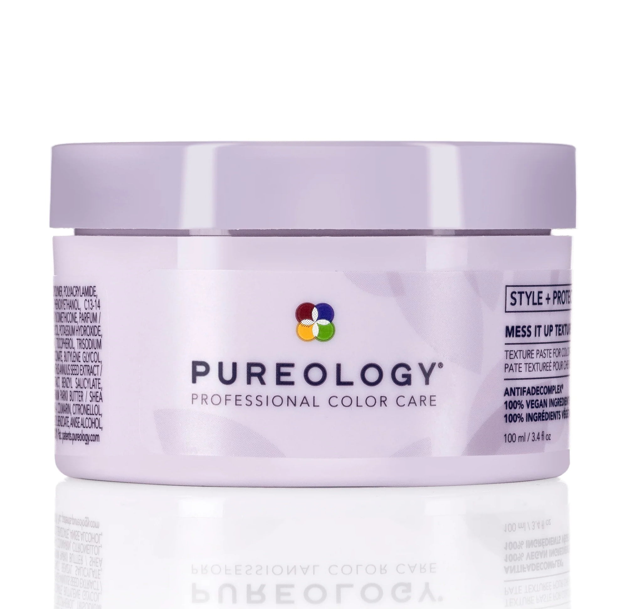 Pureology Style + Protect Mess It Up Texture Paste 3.4 oz for Smooth ...