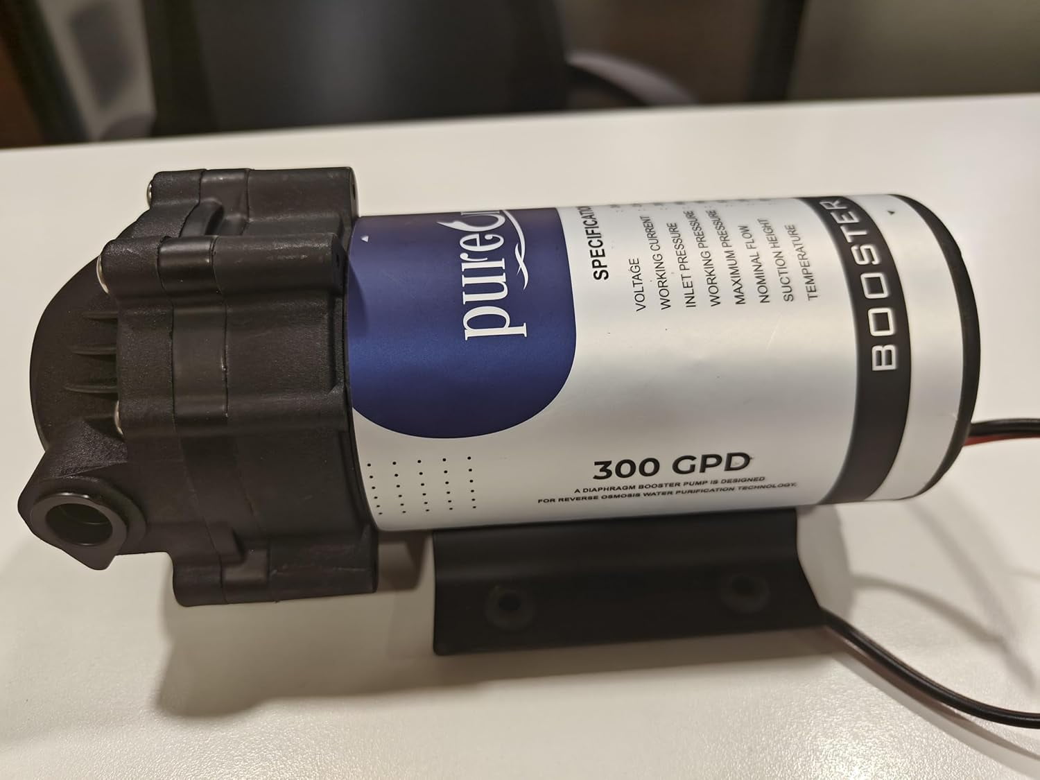 Pureone 300 gpd booster pump mist black SPNREEFC - Walmart.com