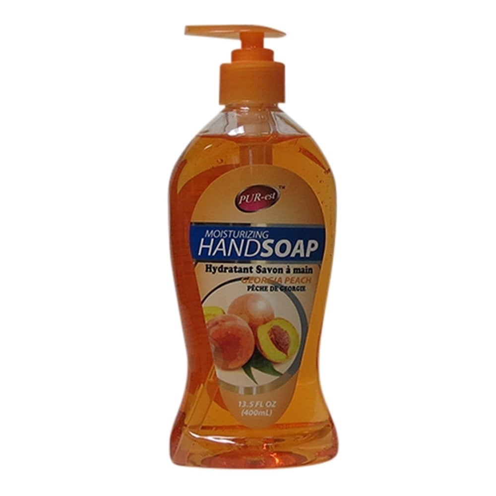 Purest Moisturizing Hand Soap With Georgia Peach(400ml) - Walmart.com