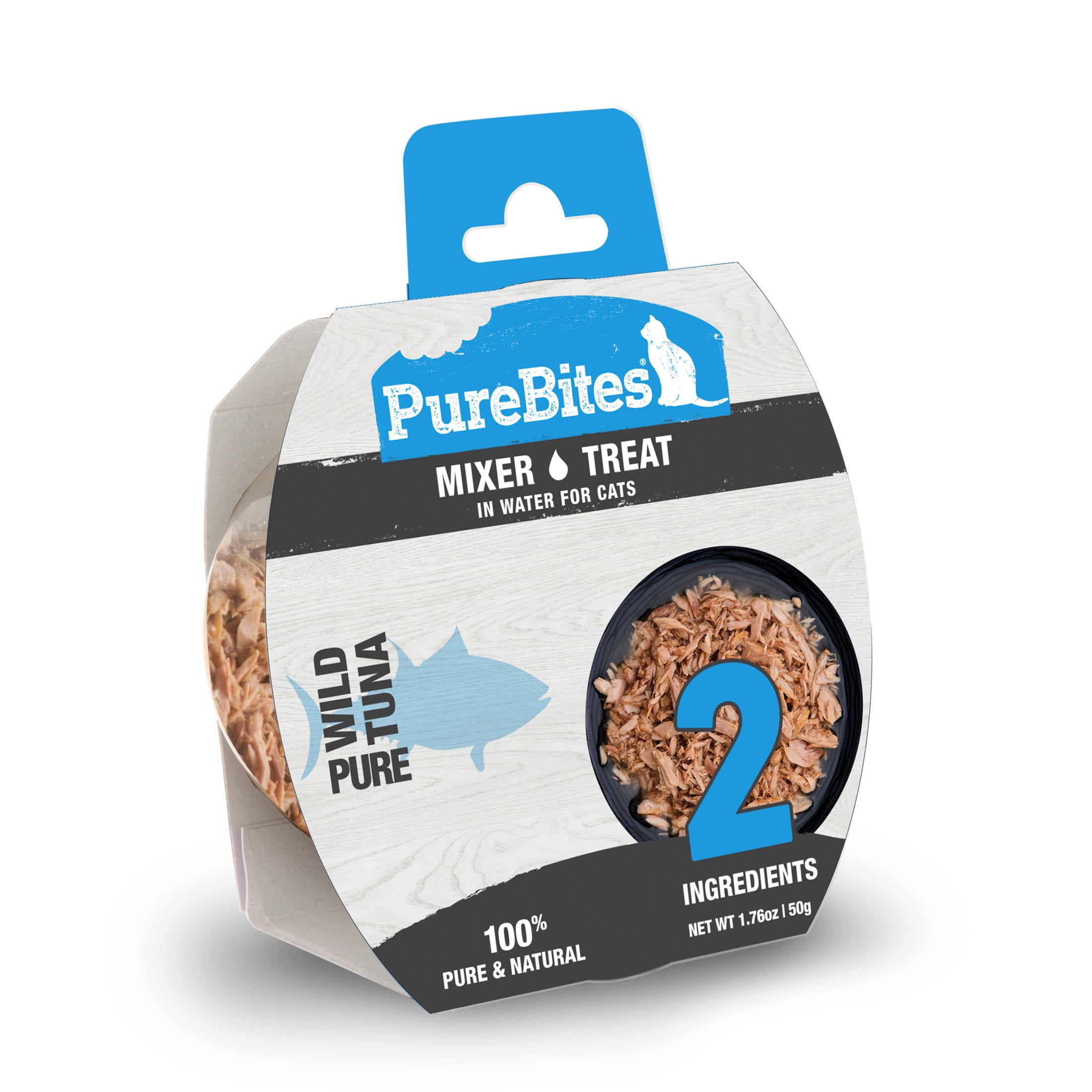 PureBites Tuna Mixers for Cats, Only 2 Ingredients, Case of 12 ...