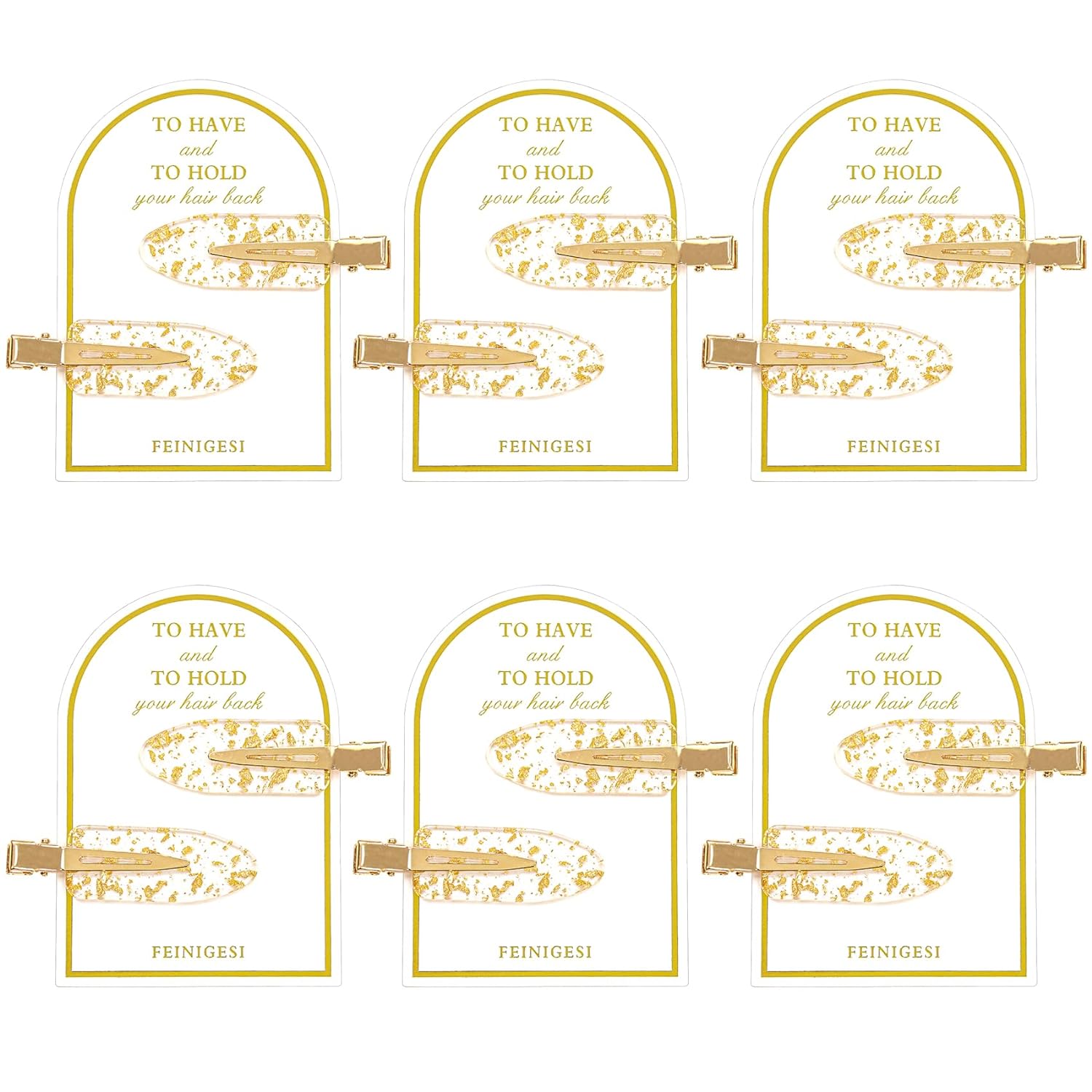 PurewH No Bend Glitter Hair Clips - Creaseless Setting Clips for ...