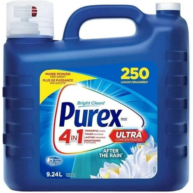 Purex 4 In 1 After the Rain Ultra Concentrated Laundry Detergent 250 ...