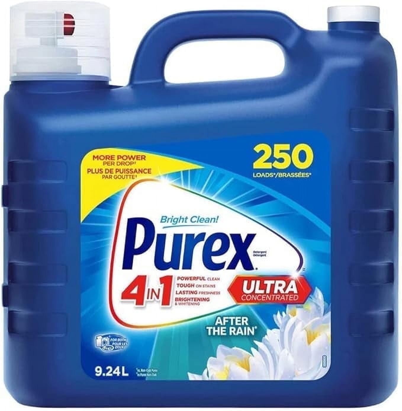 Purex 4 In 1 After the Rain Ultra Concentrated Laundry Detergent 250 ...