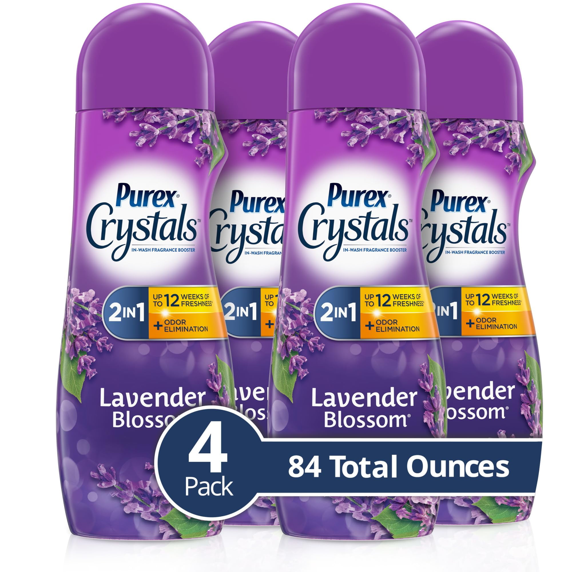 Purex Crystals In-Wash Fragrance And Scent Booster, Lavender Blossom ...
