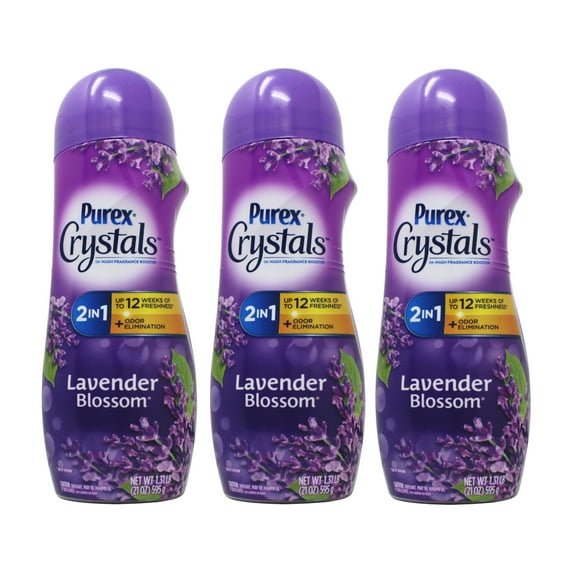 Purex Crystals In-Wash Fragrance and Scent Booster, Lavender Blossom ...