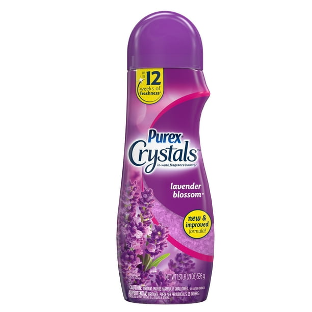 Purex Crystals In-Wash Fragrance and Scent Booster, Lavender Blossom ...